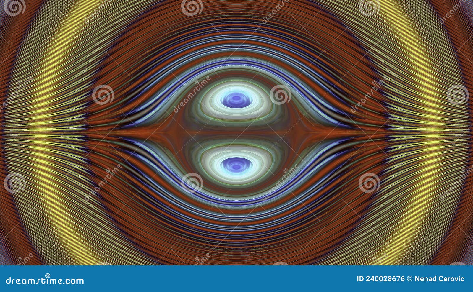 Supernova Burst Explosion Big Bang Loop Stock Illustration ...