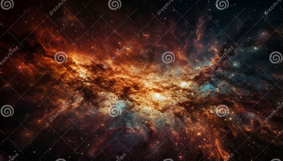 Supernova Explodes in Deep Space, Creating Bright Star Pattern ...