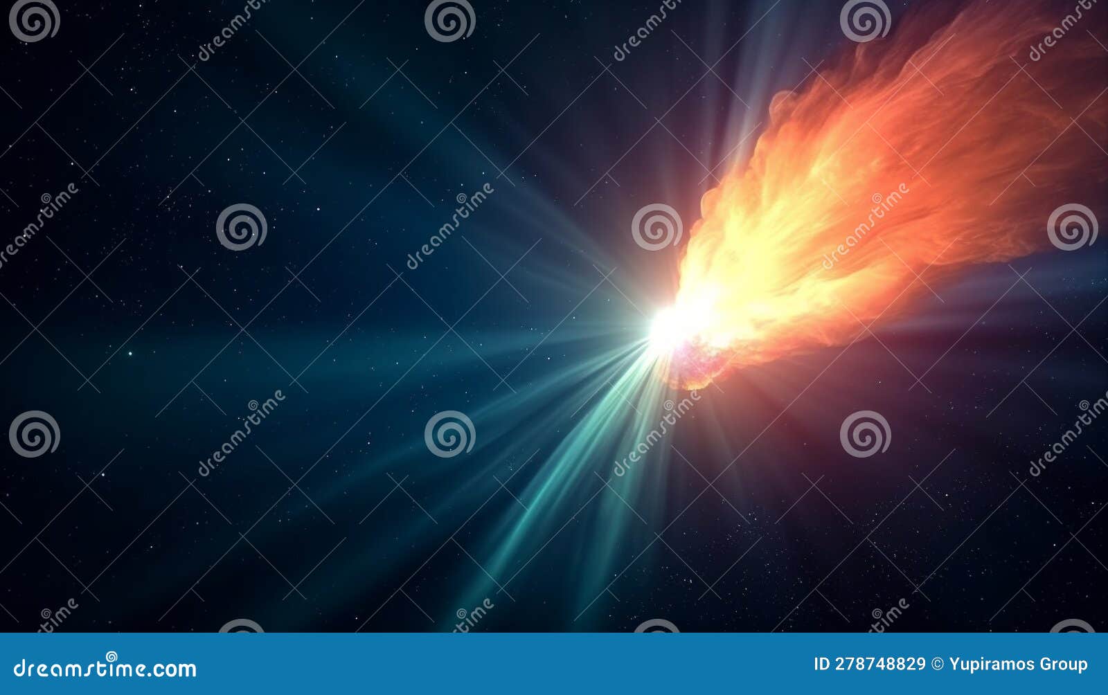 Supernova Explodes in Galaxy, Illuminating Star Field with Fiery Heat ...