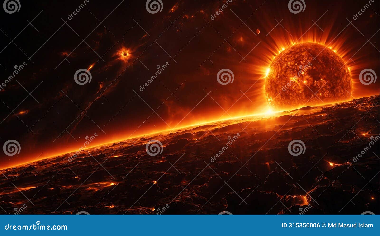 A Supernova Exploring the Culmination of a Massive Sun Life Cycle Stock ...