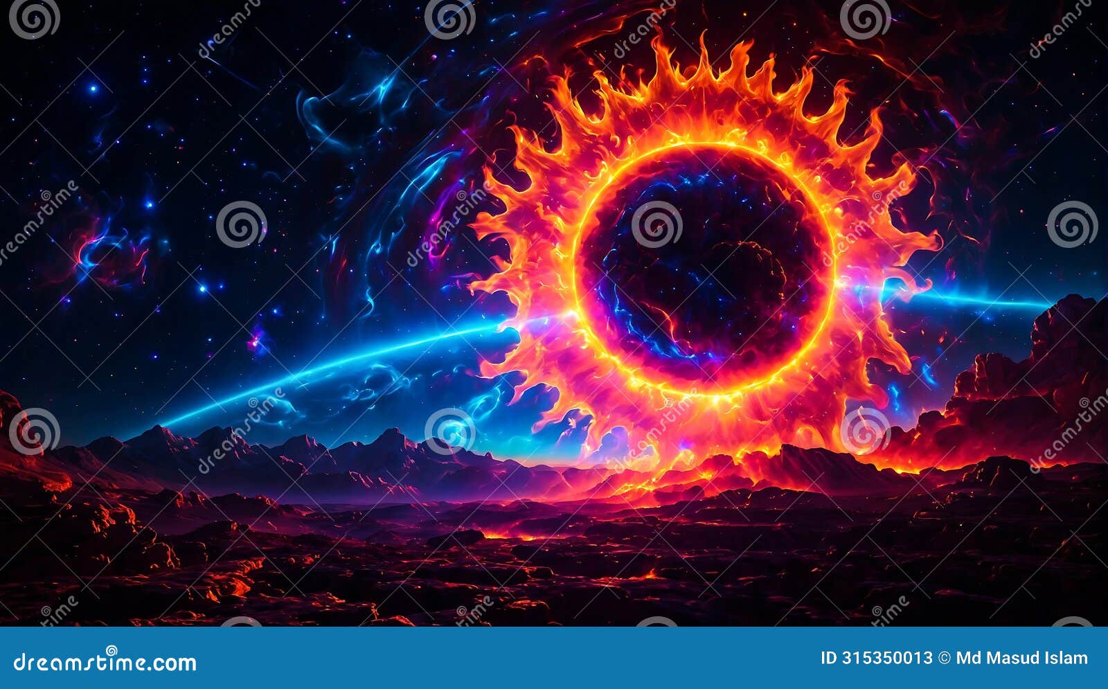 A Supernova Exploring the Culmination of a Massive Sun Life Cycle Stock ...