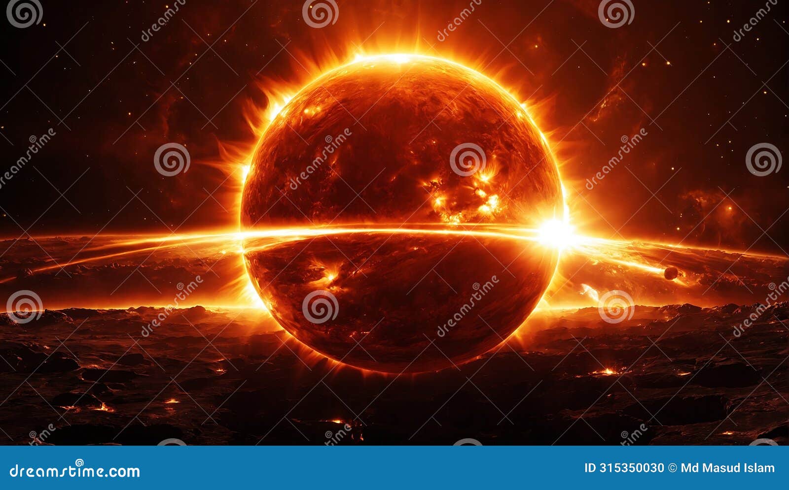 A Supernova Exploring the Culmination of a Massive Sun Life Cycle Stock ...