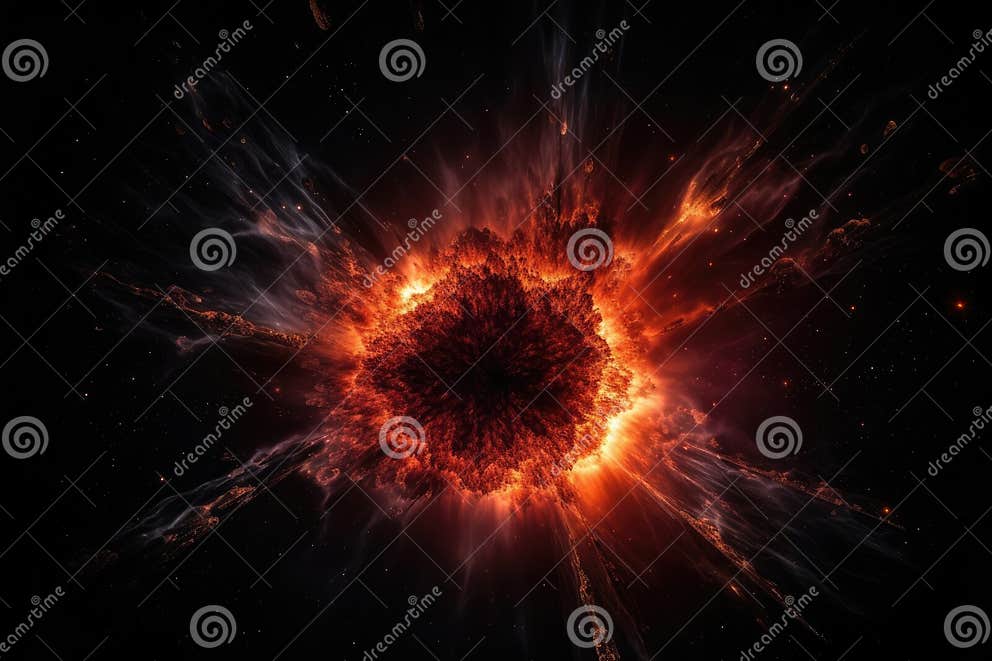 Supernova Explosion Dramatic and Captivating Image of a Supernova ...