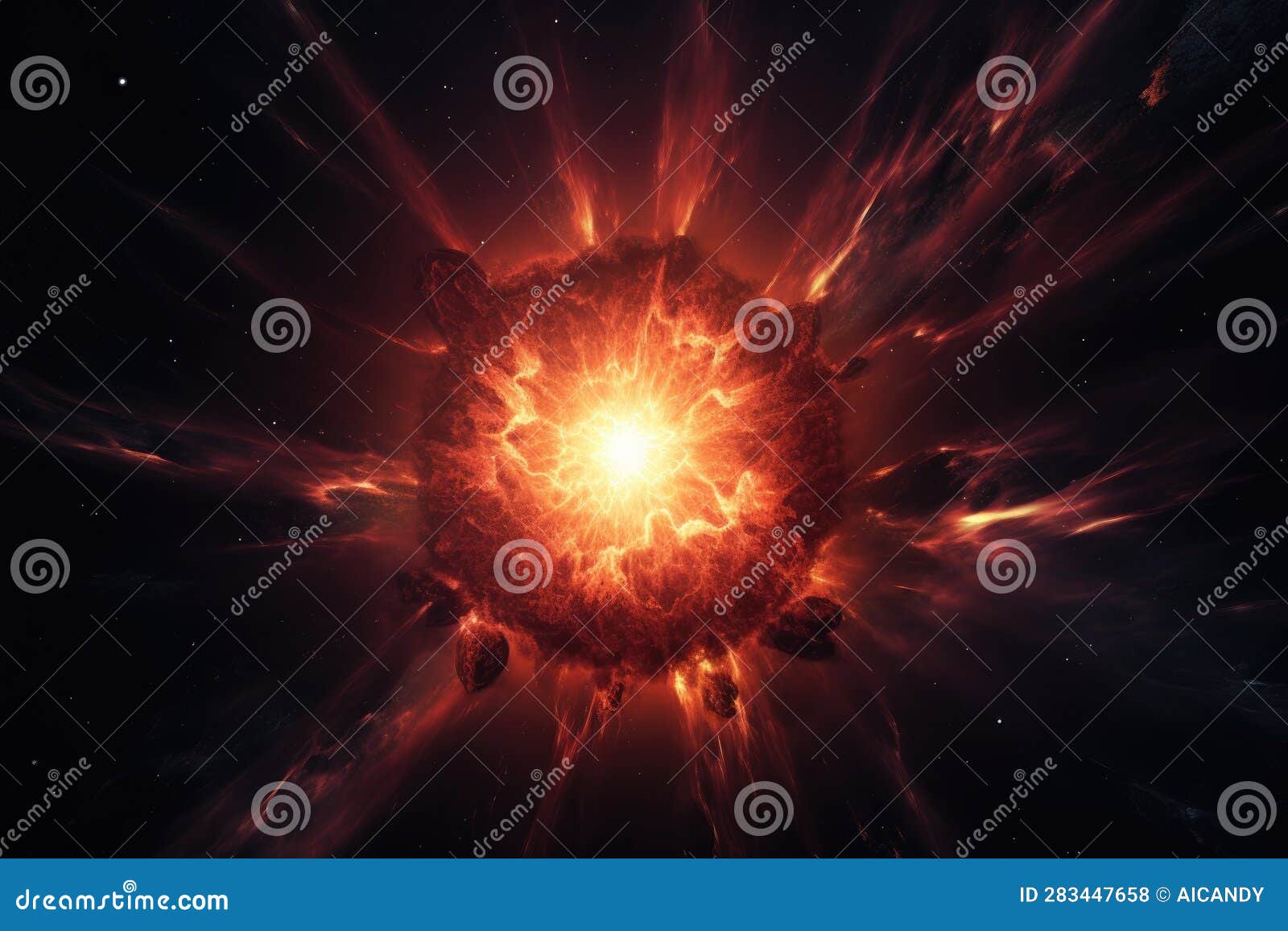 Supernova Explosion Dramatic and Captivating Image of a Supernova ...