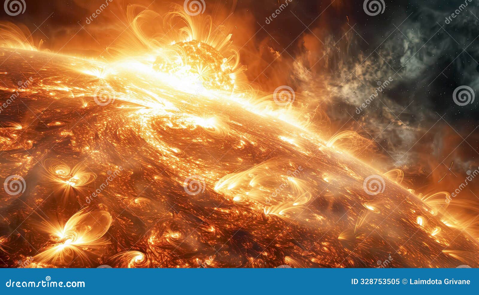 Supernova Explosion Lights Up Space with Gas Clouds and Cosmic Dust, a ...