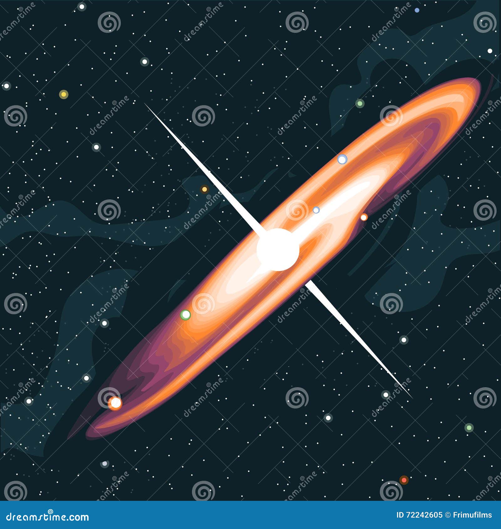 Supernova Star Drawing