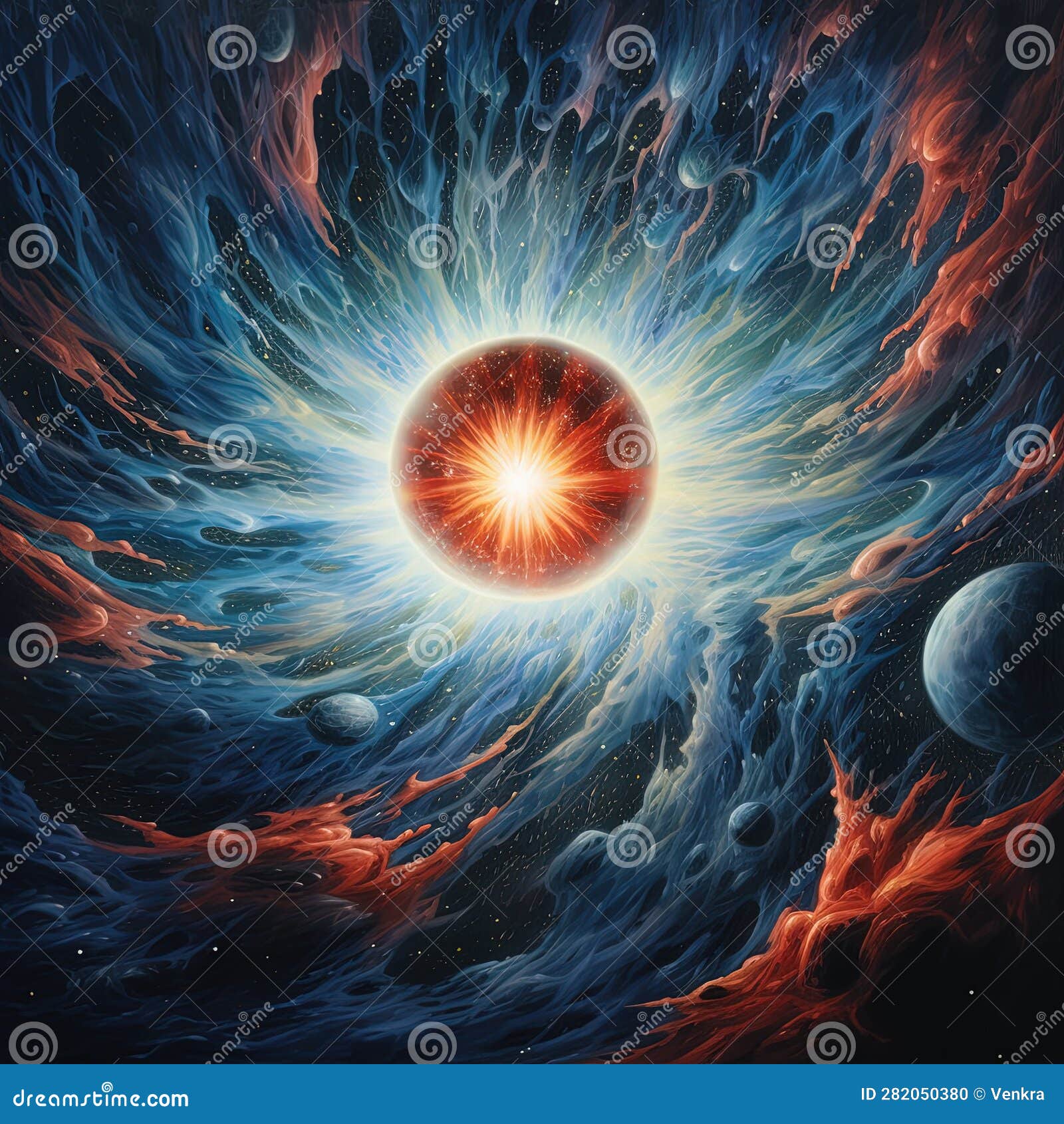 Supernova The Universe Creator Art Royalty-Free Stock Image ...