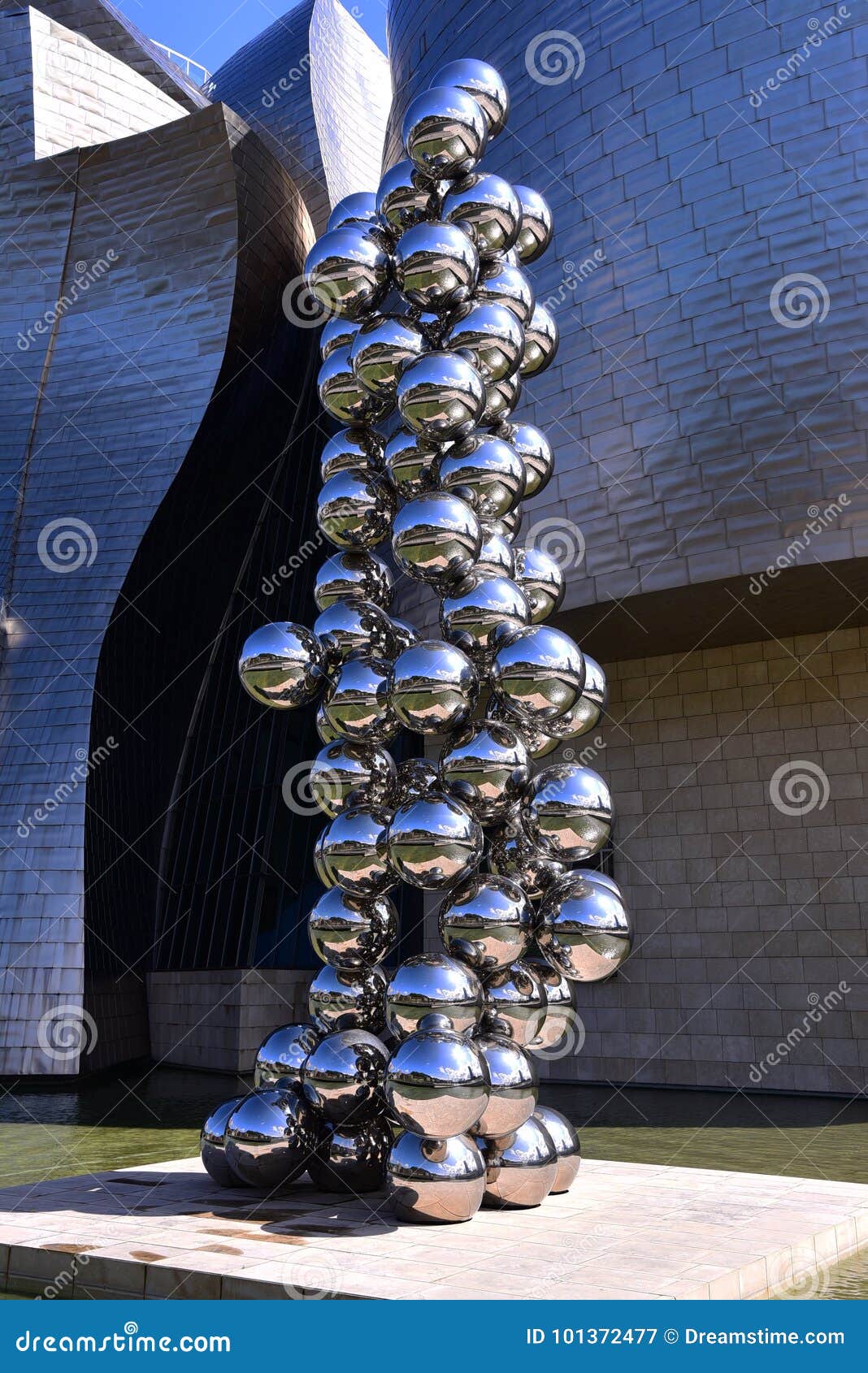 A Superposition Balls Statue Editorial Photography - Image of statue ...