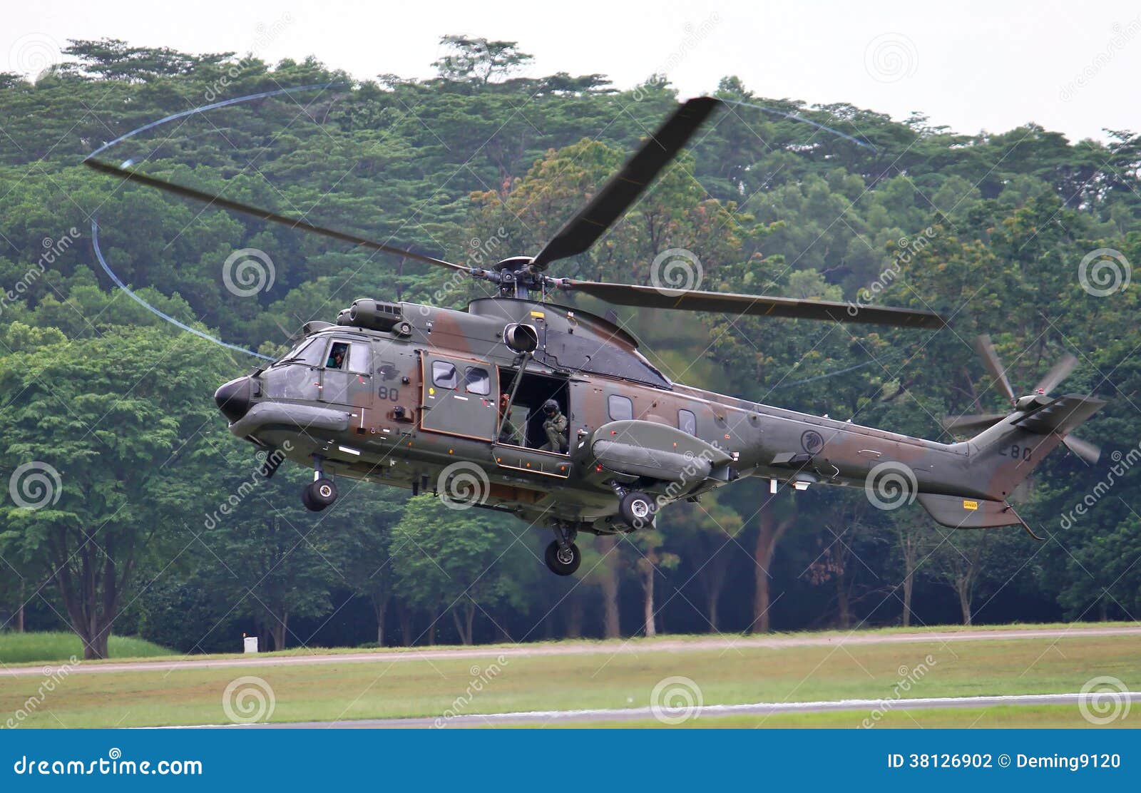 RAF Puma Helicopter Stock Photo | CartoonDealer.com #24244836