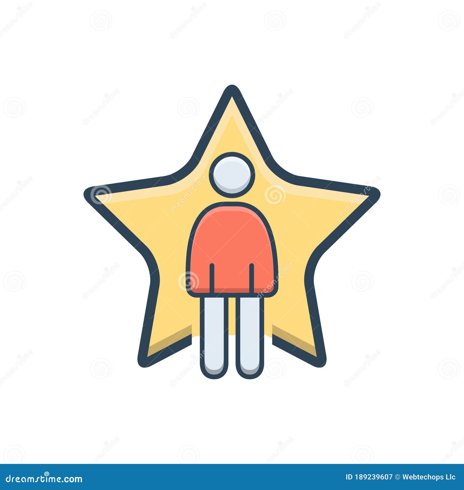 Color Illustration Icon for Superstar, only and Superstar Stock ...