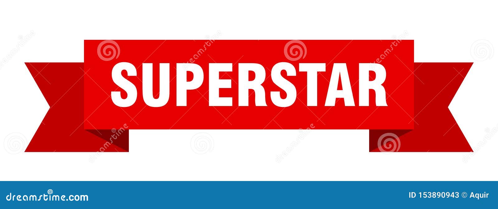 Superstar ribbon. stock vector. Illustration of element - 153890943