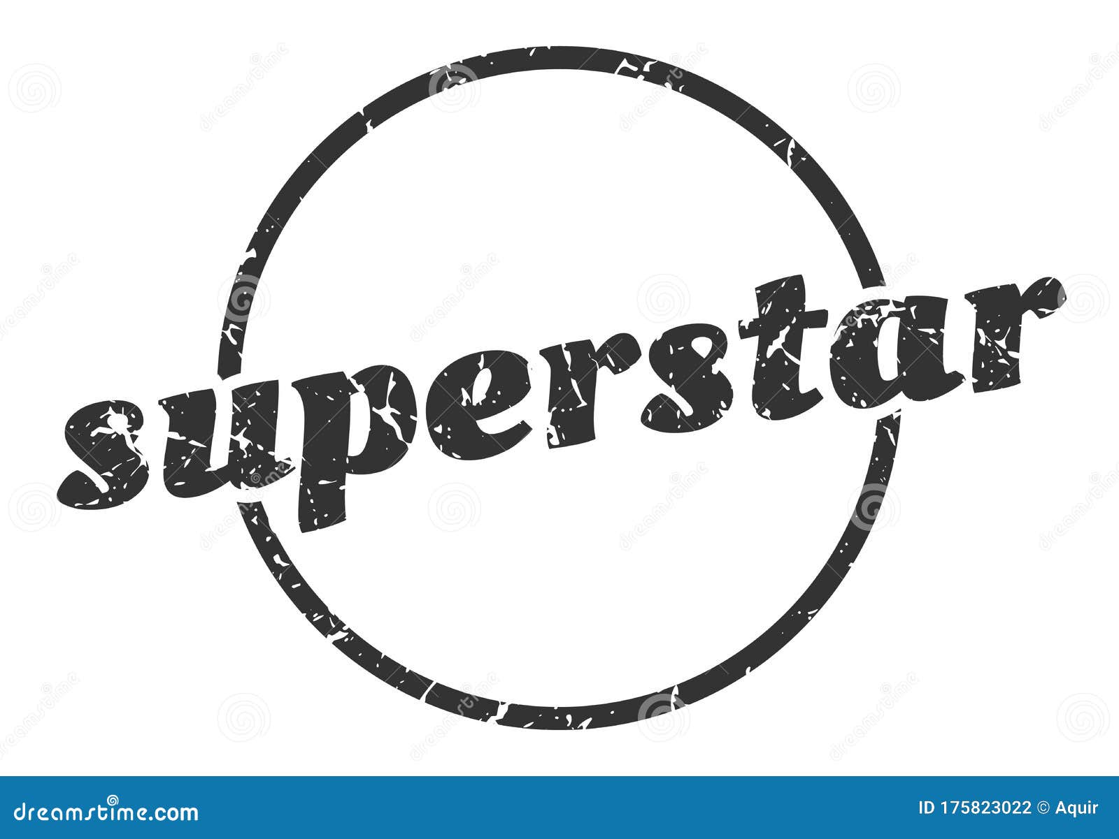 Superstar Sign. Superstar Round Vintage Stamp Stock Vector ...