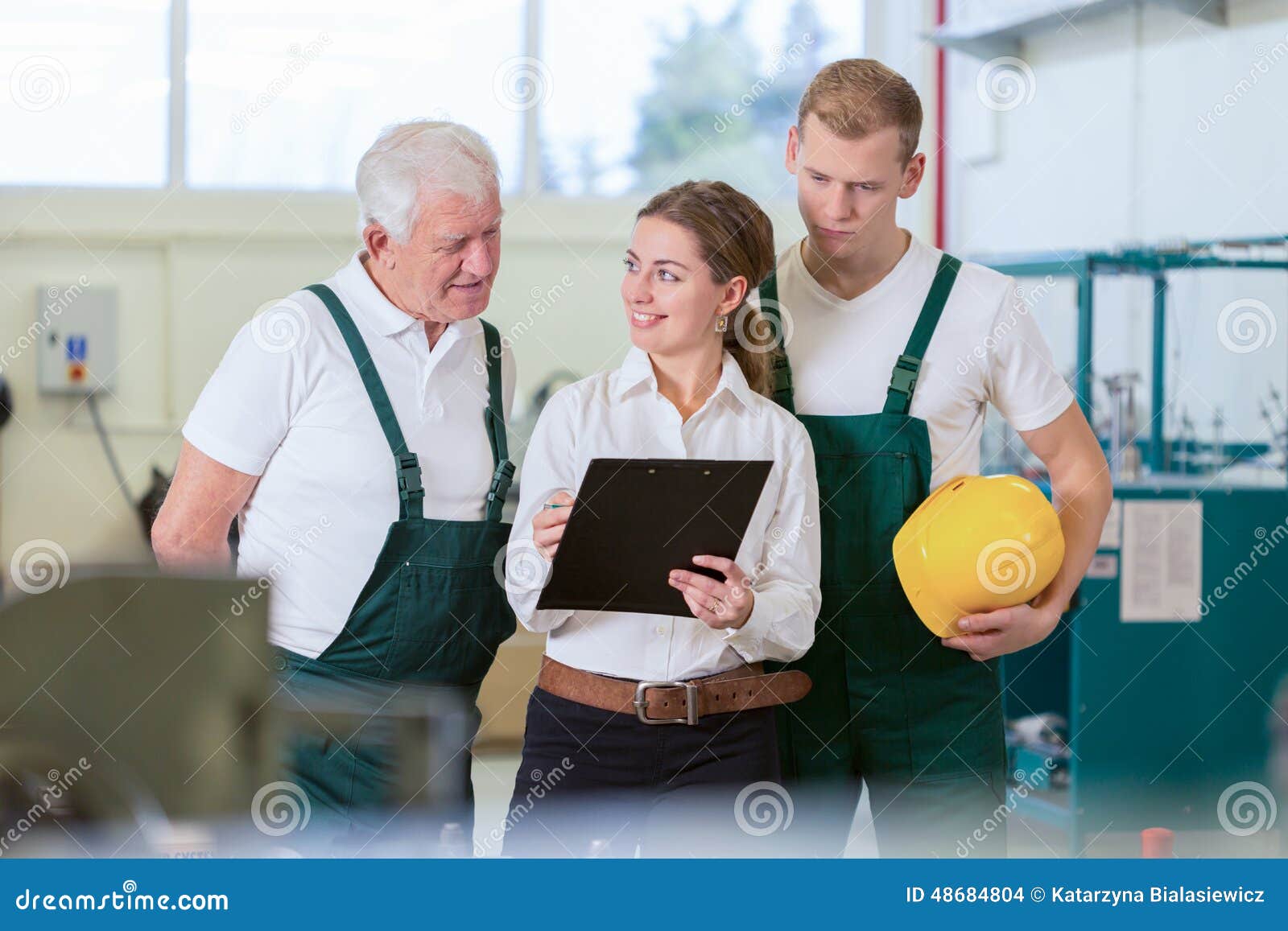 Supervisie in De Productie Van Centrum Stock Foto - Image of product ...