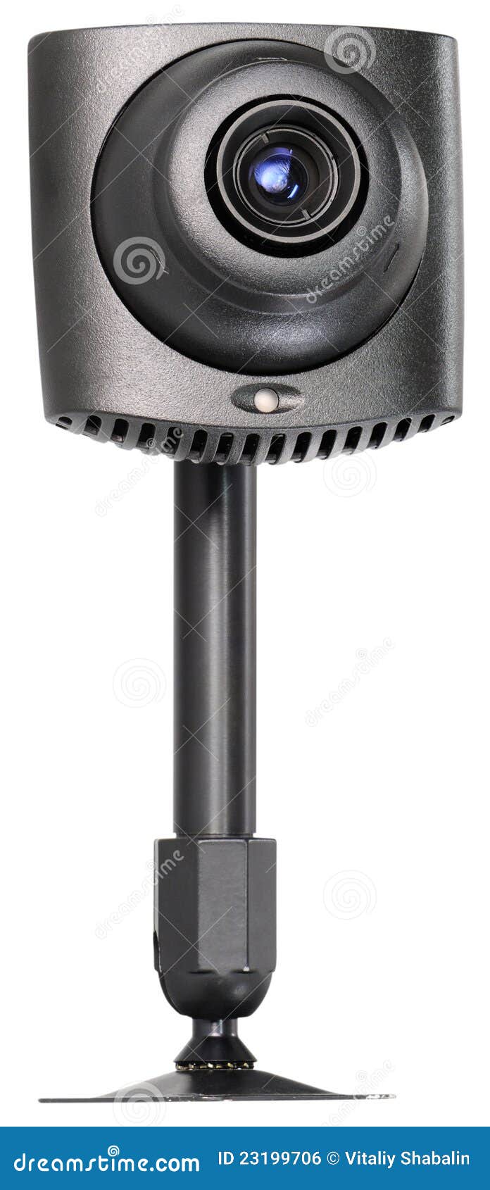 Supervision Video Camera Isolated Stock Photo - Image of camera ...