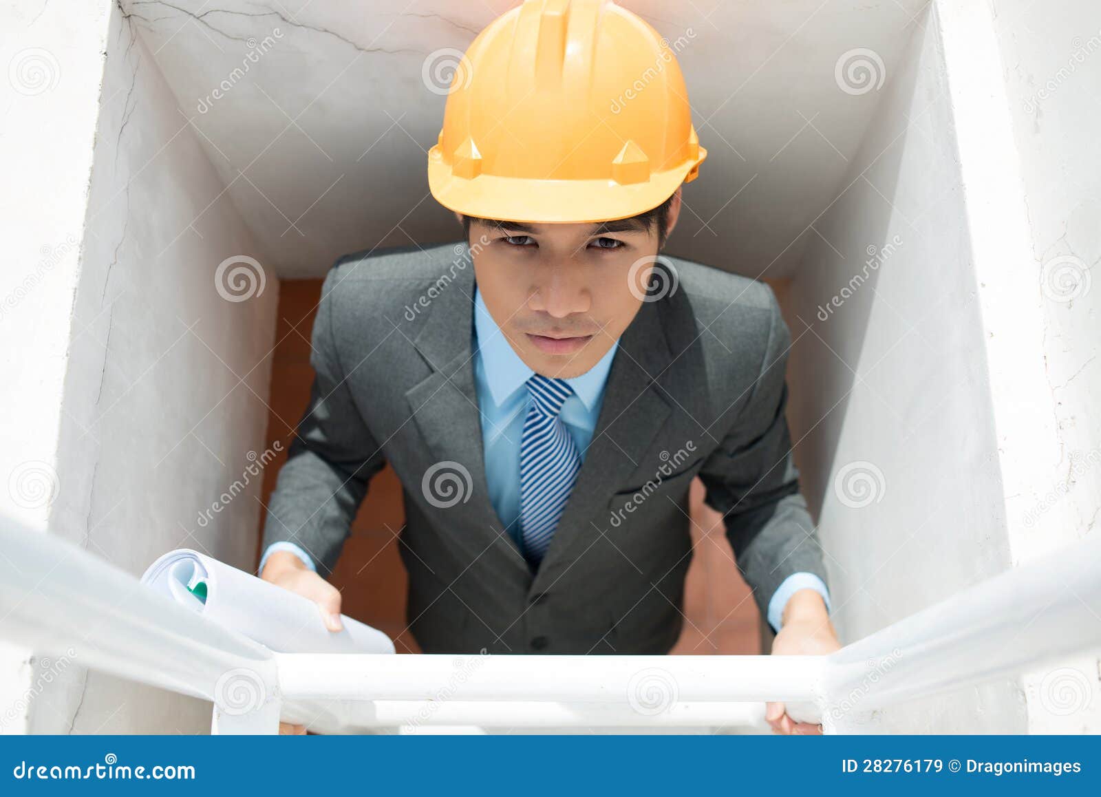 Supervisor stock image. Image of hardhat, determined - 28276179