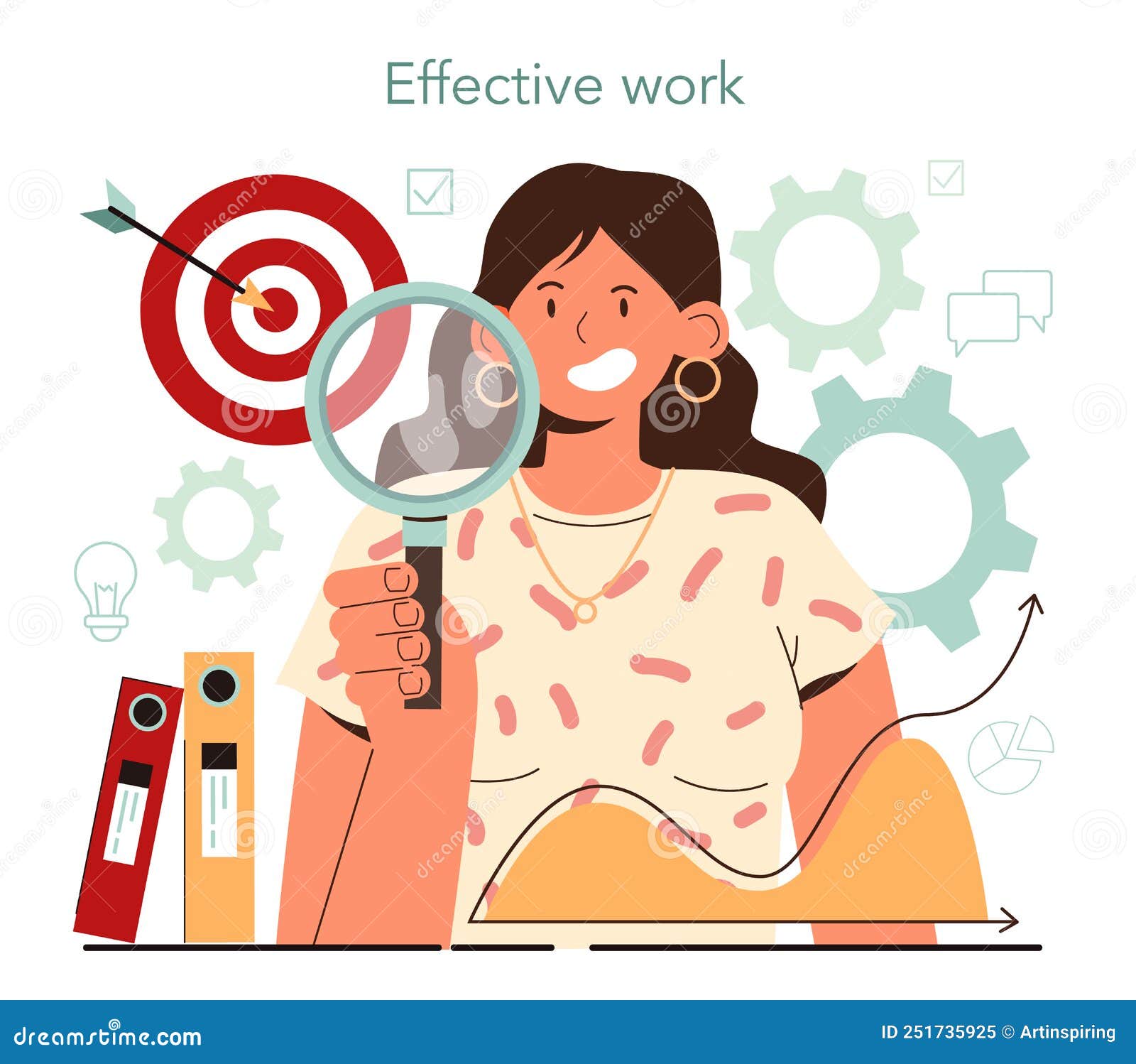 Supervisor Concept. Manager Guiding Employees with Their Task Stock ...