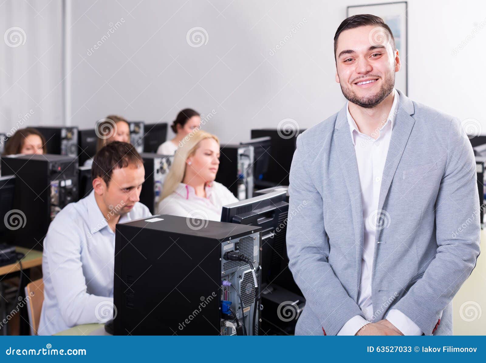 Supervisor Giving Instructions Stock Image - Image of person, director ...