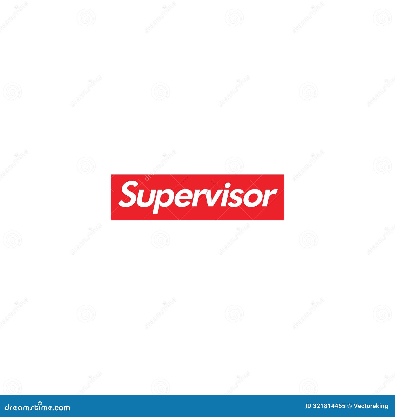Supervisor stock vector. Illustration of text, management - 321814465
