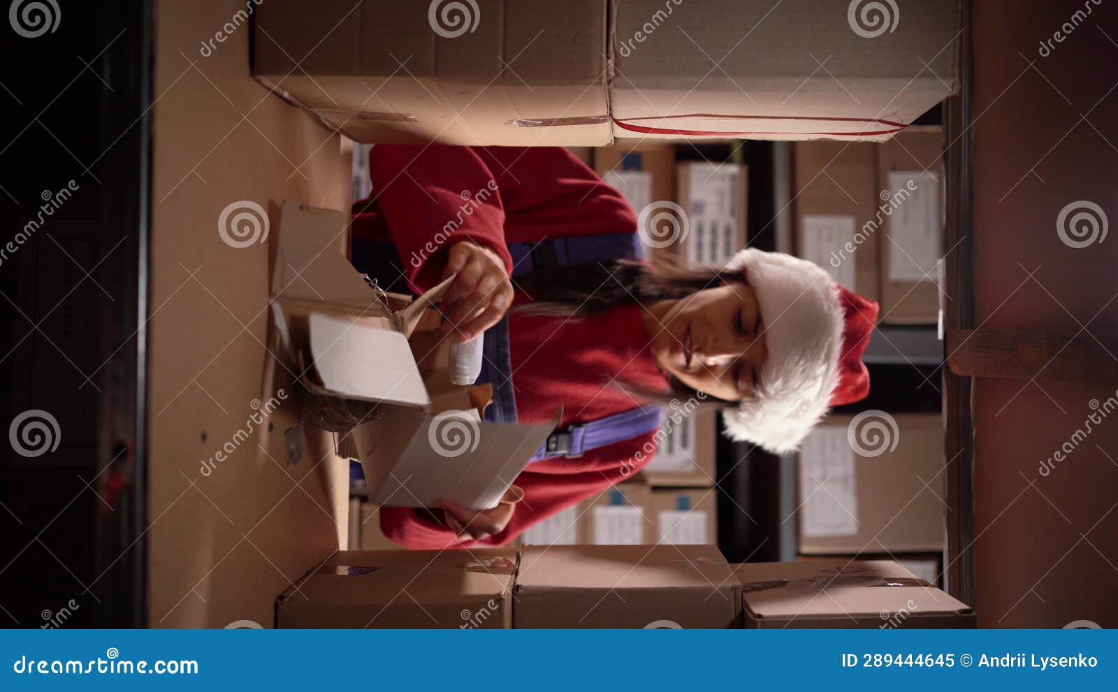 Supervisor, Worker or Employee Inside Distribution Warehouse Angry ...