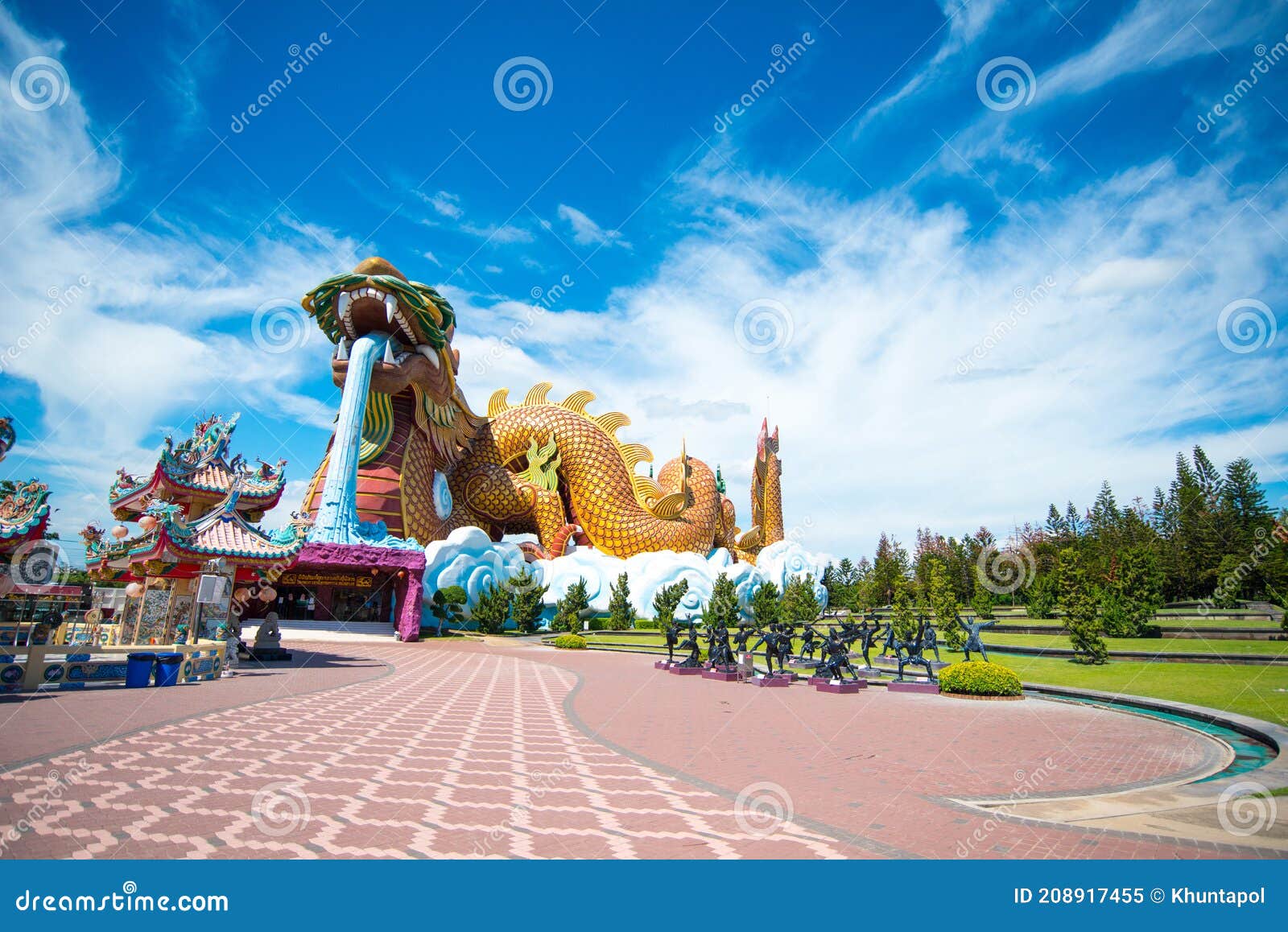 Dragon Descendants Museum stock image. Image of suphab - 208917455