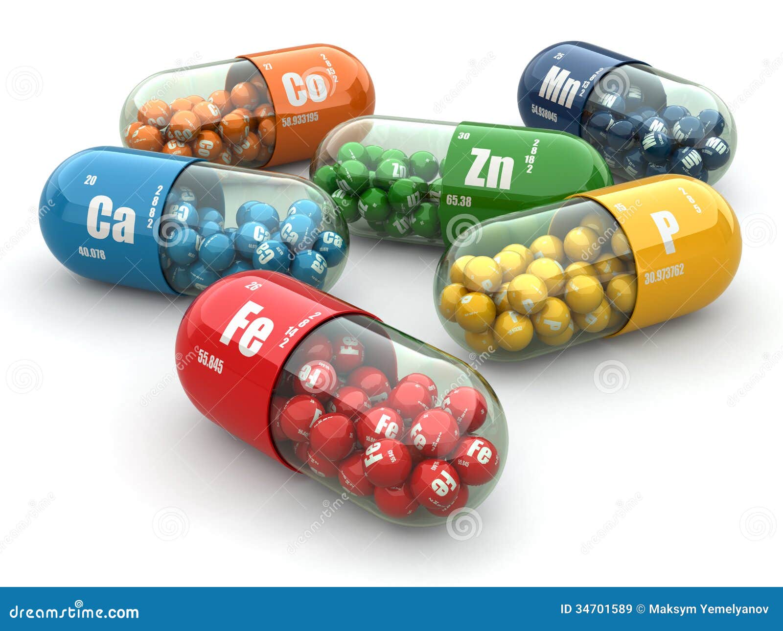 Suplementos Dietéticos. Comprimidos Da Variedade. Cápsulas Da Vitamina ...