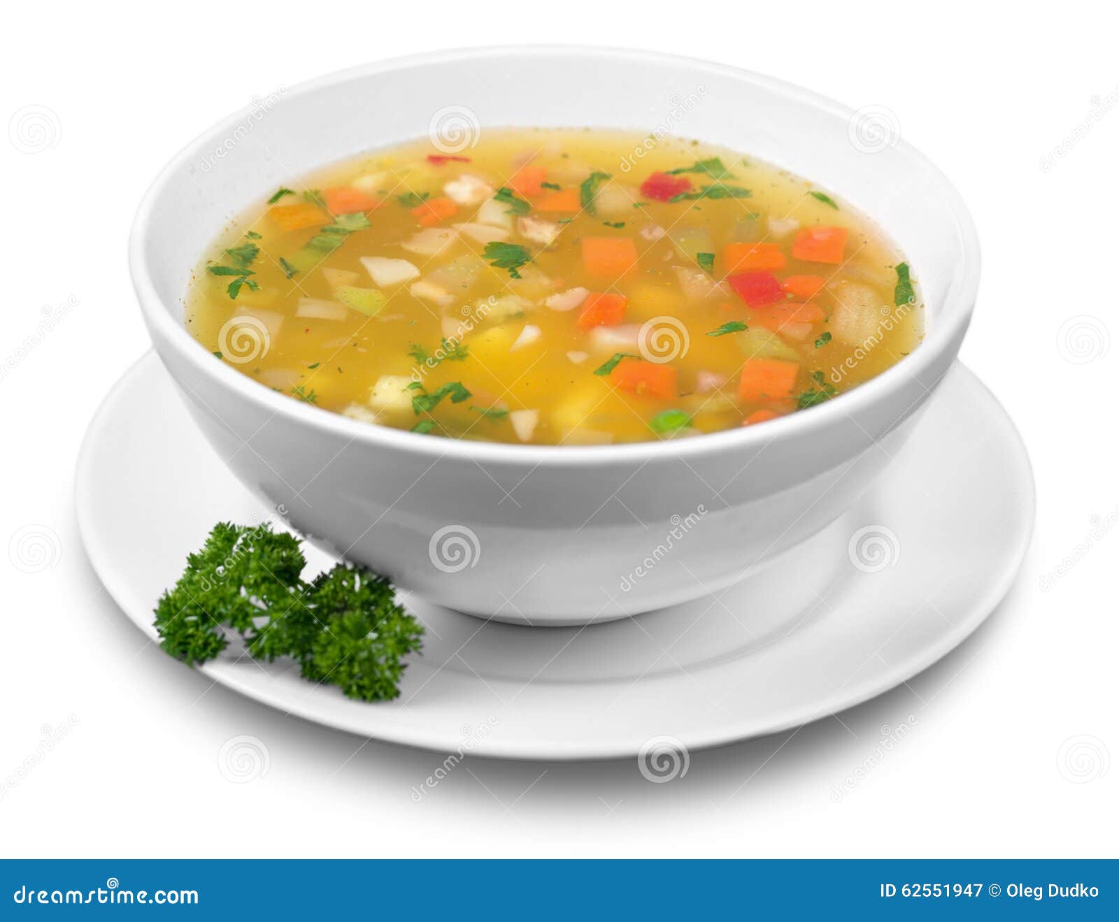 Suppe stockbild. Bild von suppe, essen, geschirr, platte - 62551947