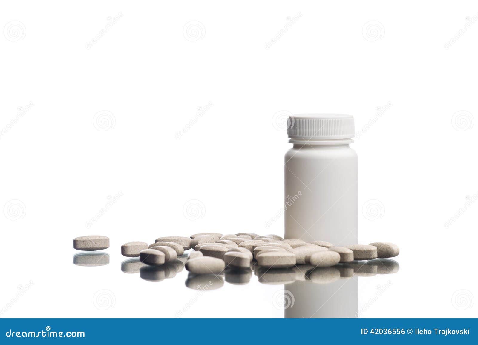 Supplementi, Farmaci O Bottiglia Della Vitamina Fotografia Stock ...