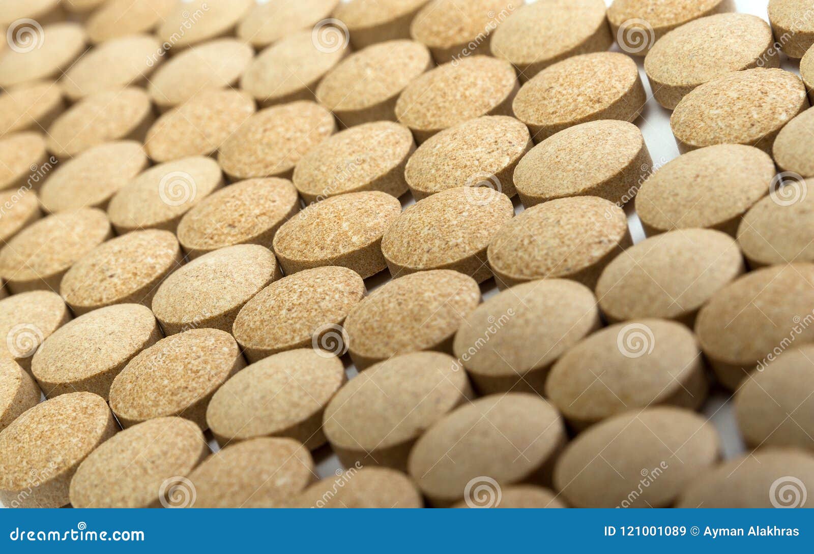 Supplements round pills stock image. Image of macro - 121001089