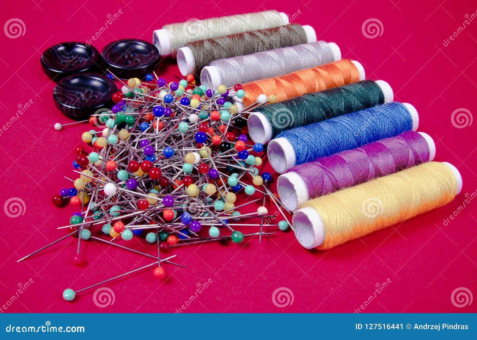 Supplies and Accessories for Sewing - Threads, Pins, Buttons ...