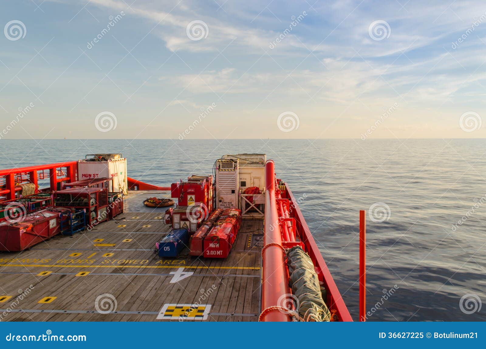 Supply boat stock image. Image of shipping, support, weight - 36627225