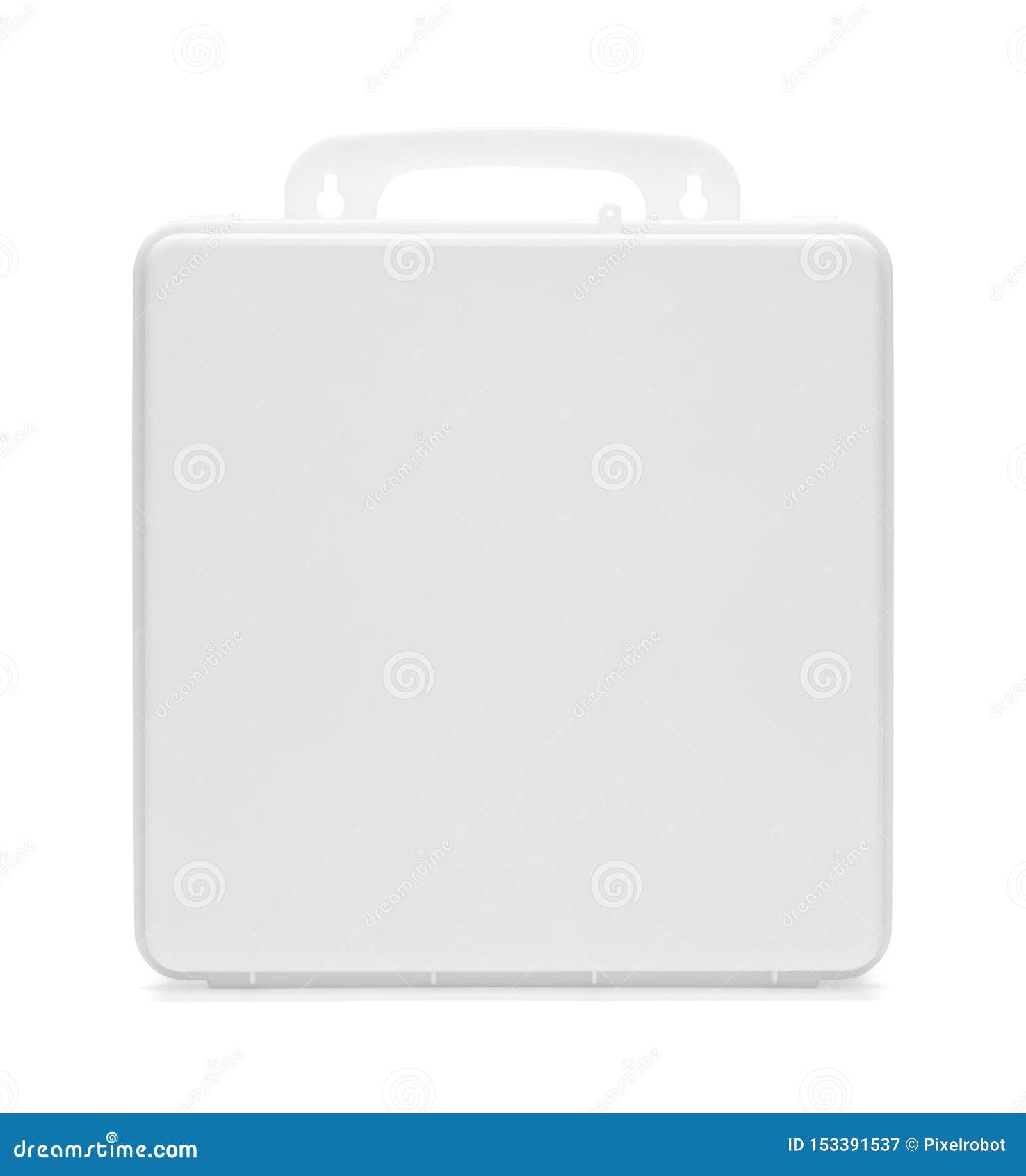 Supply Box Front View stock image. Image of white, large - 153391537