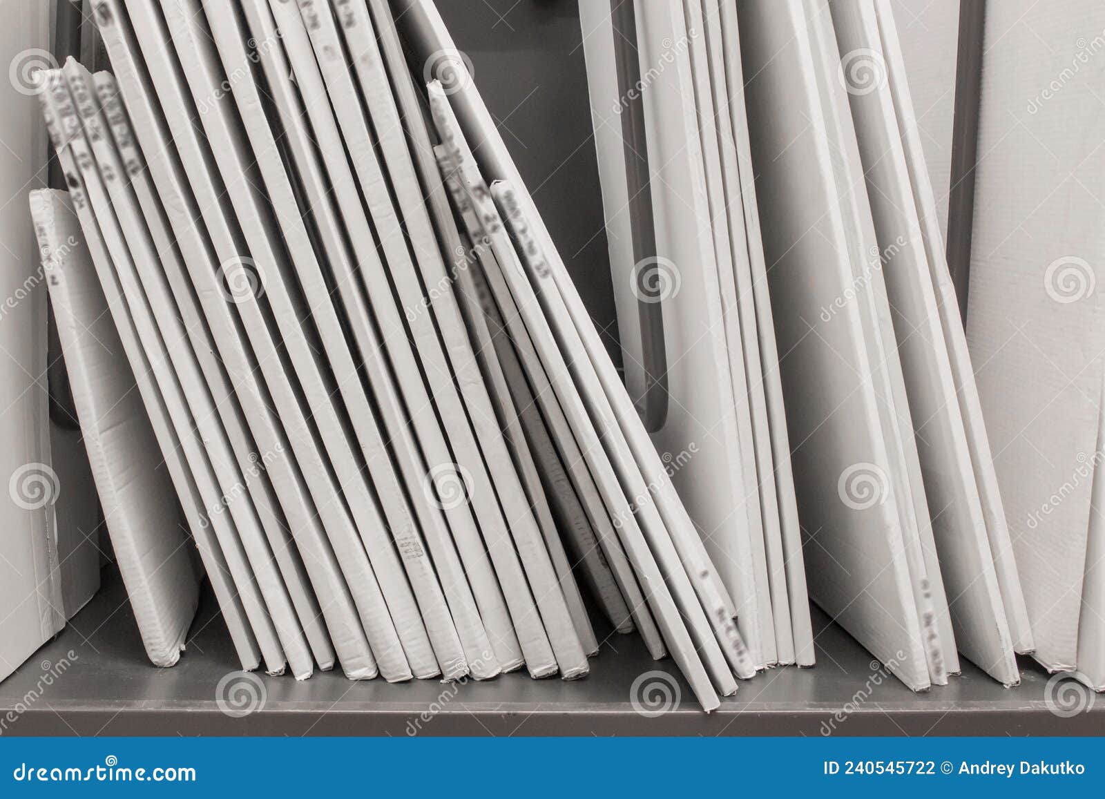 Supply of Building Materials Objects on the Store Shelf Products and ...