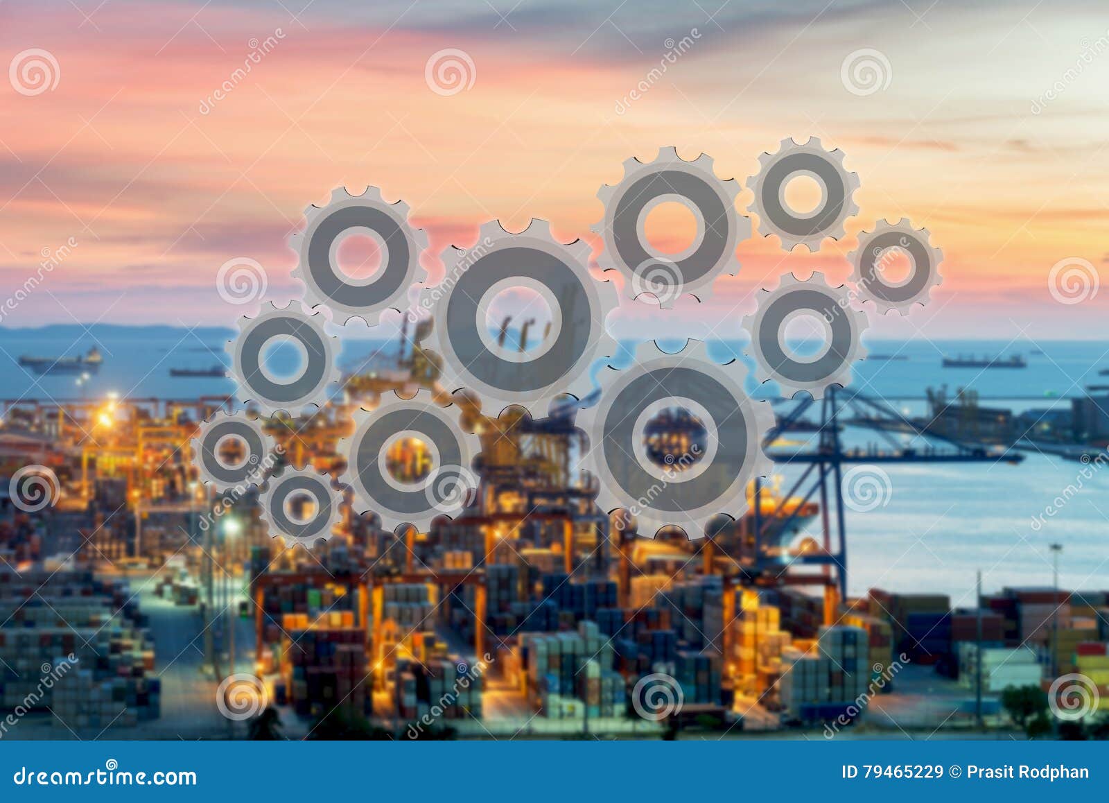 SCM - Supply Chain Management And Business Strategy Concept On The ...