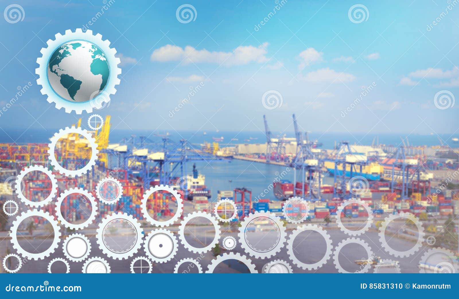 Supply Chain Management Logistics Stock Photo - Image of business ...