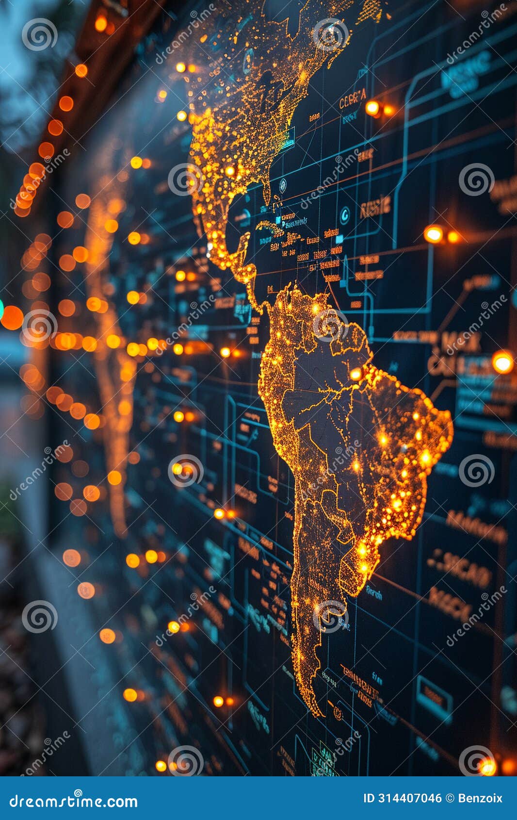 Supply Chain Manager Optimizing Logistics Networks Stock Photo - Image ...