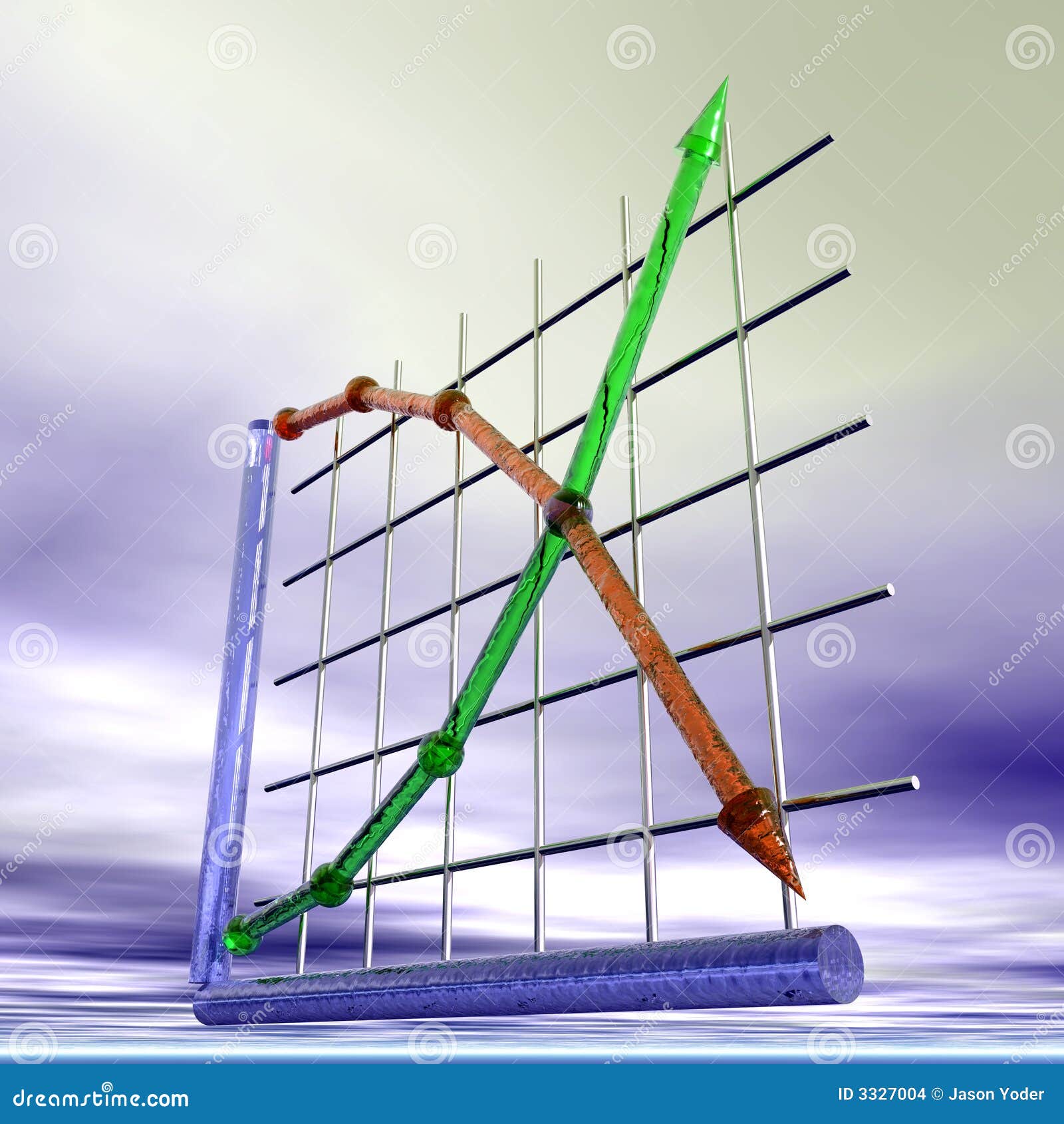 Supply and Demand stock illustration. Illustration of growth - 3327004