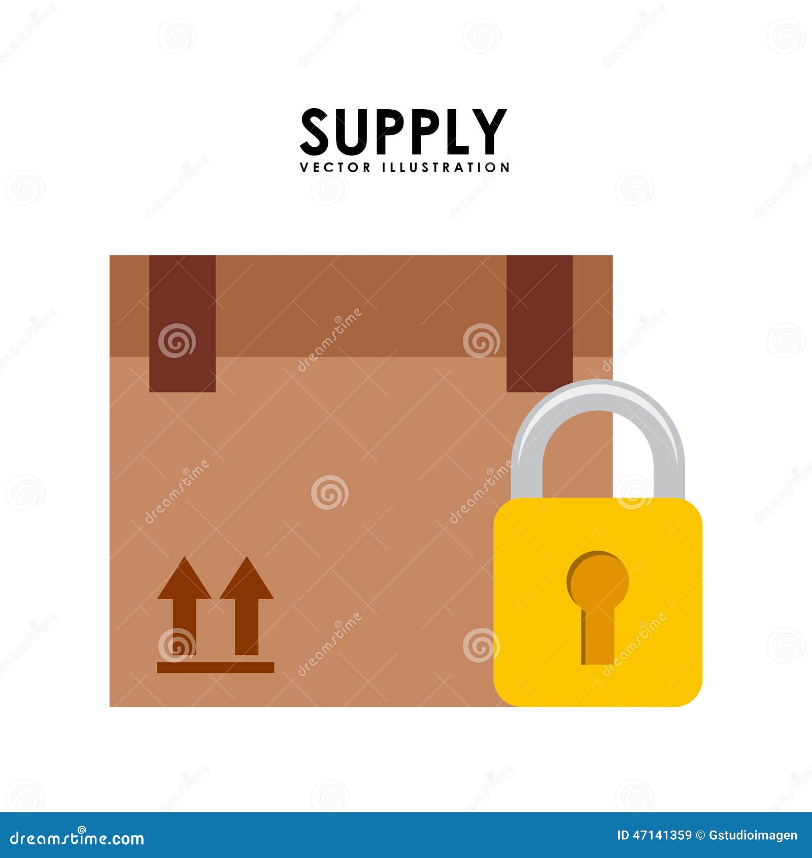 Supply design stock vector. Illustration of pack, supplies - 47141359