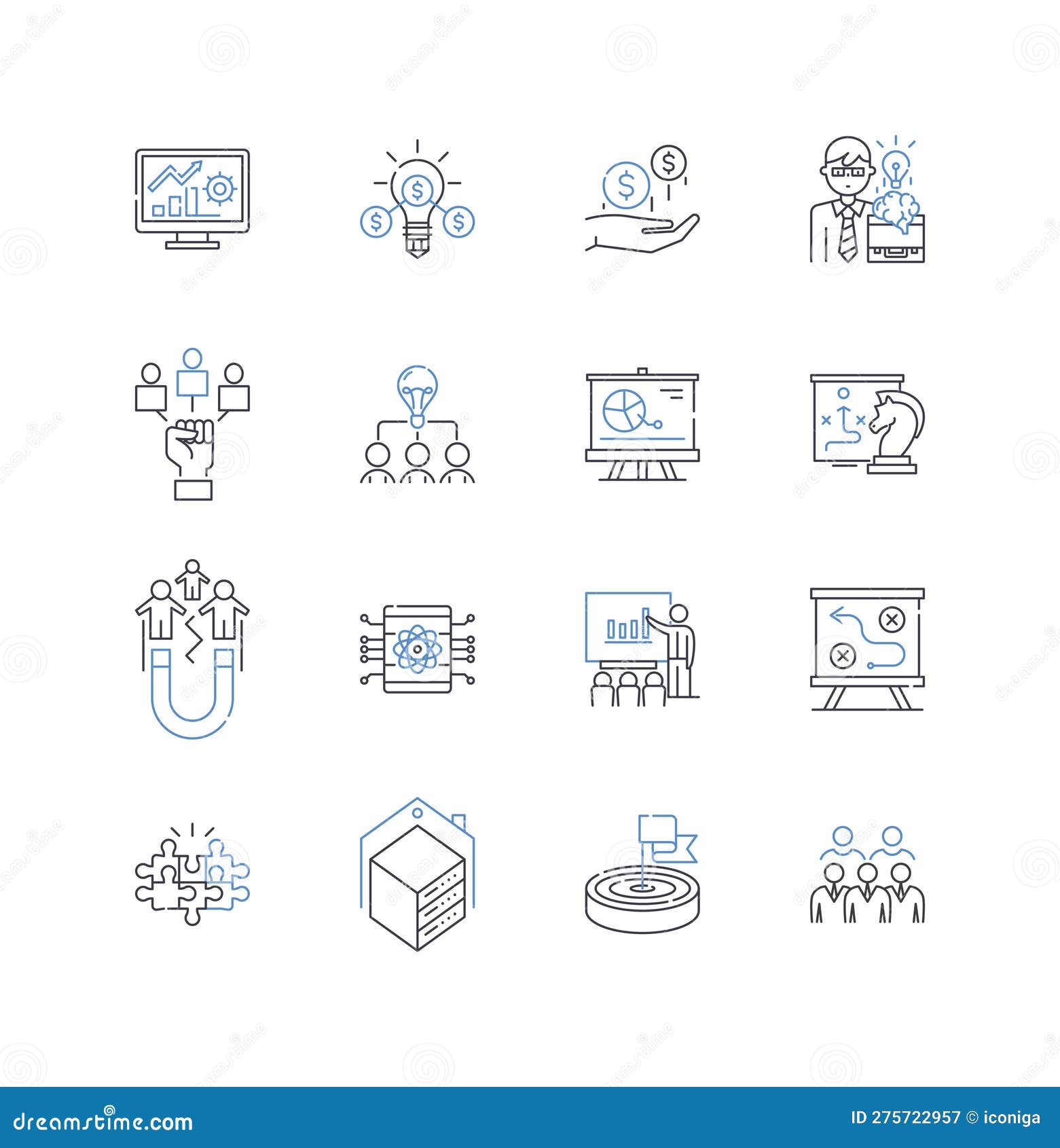 Supply Management Line Icons Collection. Logistics, Procurement ... Supply Management Line Icons Collection. Logistics, Procurement ...