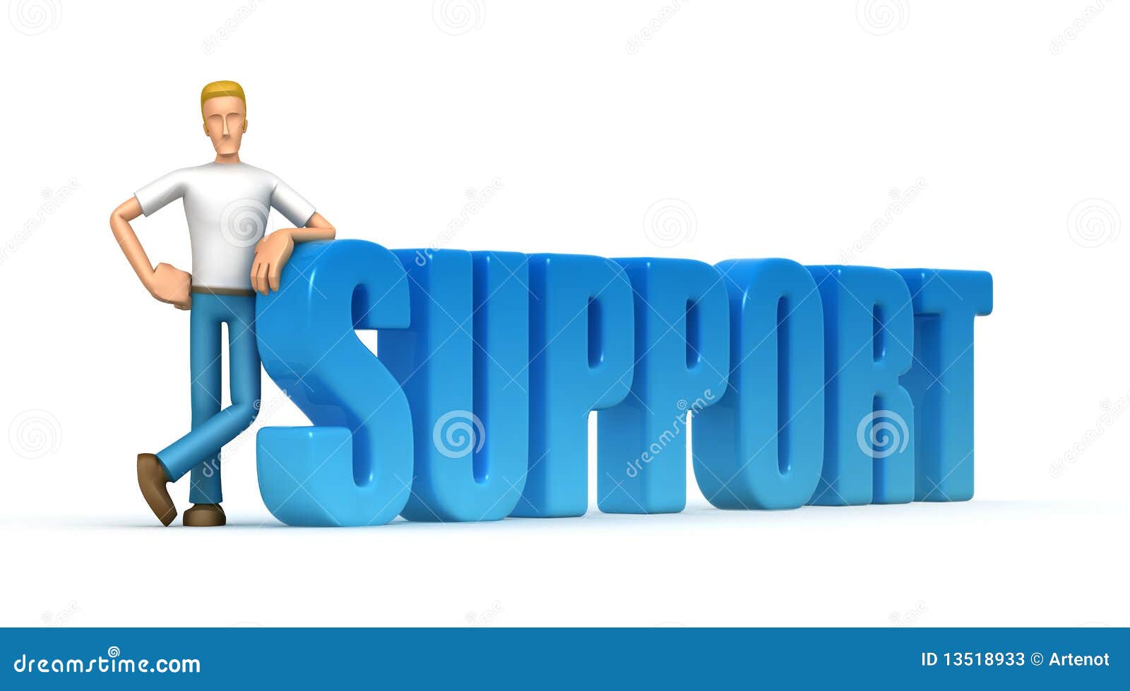 Support stock illustration. Illustration of cute, graphic - 13518933