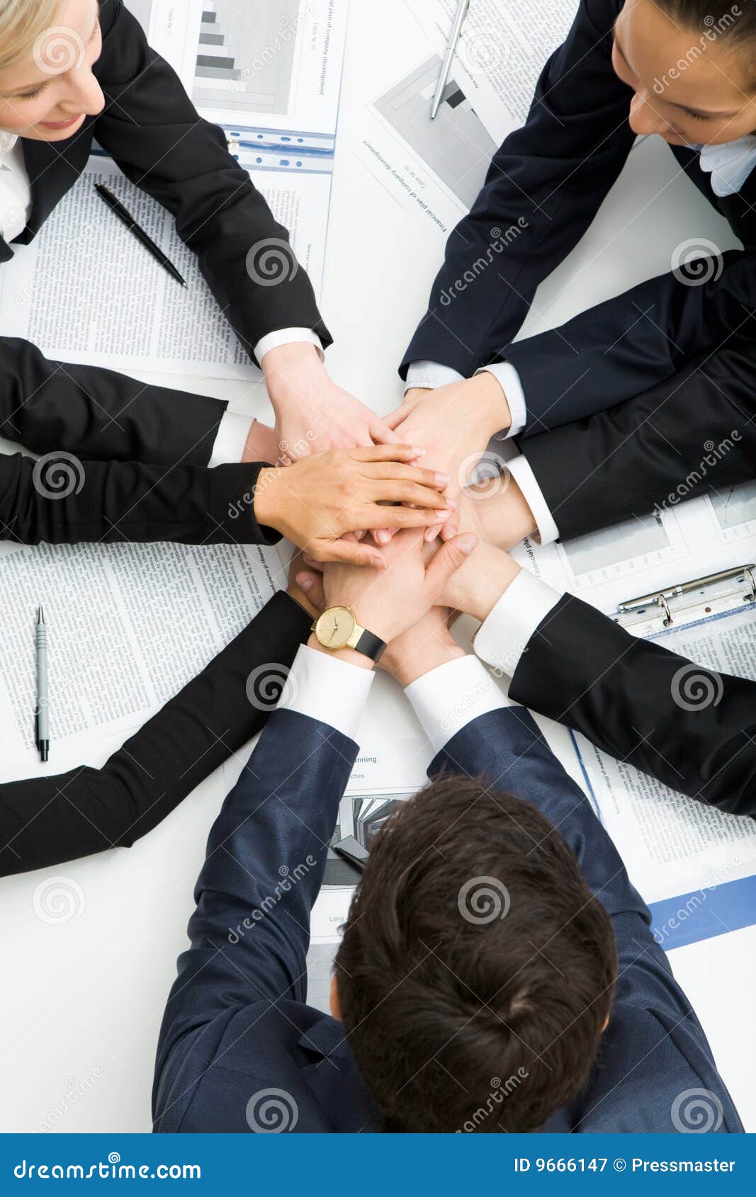 Support stock image. Image of collaboration, document - 9666147