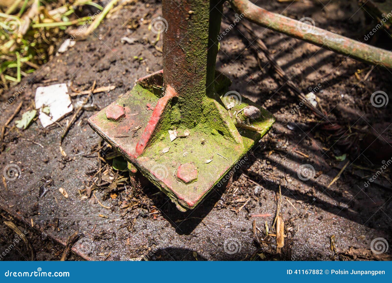 Support for antenna tower stock photo. Image of communications - 41167882