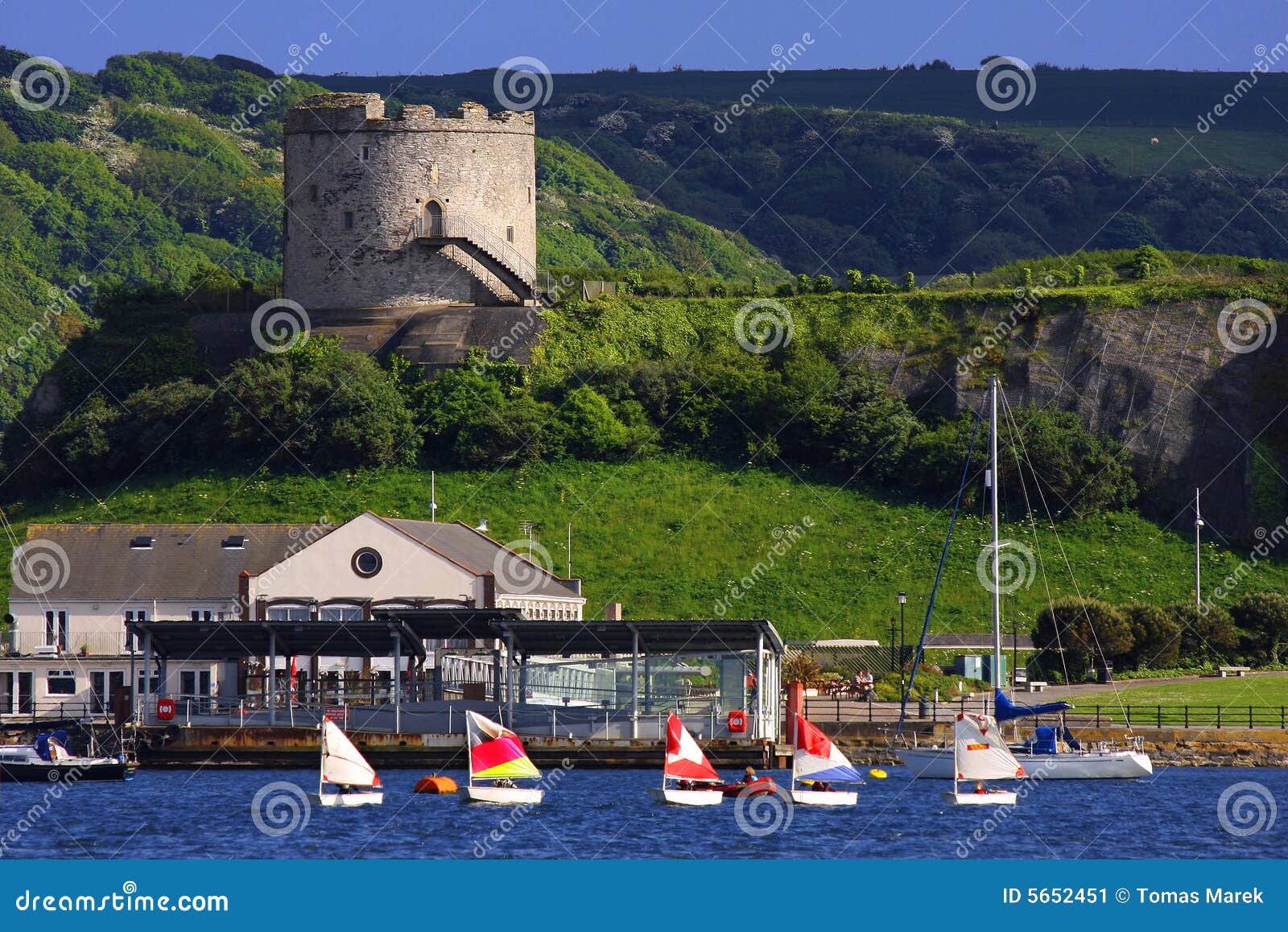Support Batten, Plymouth, R-U Image stock - Image du côtes, automne ...