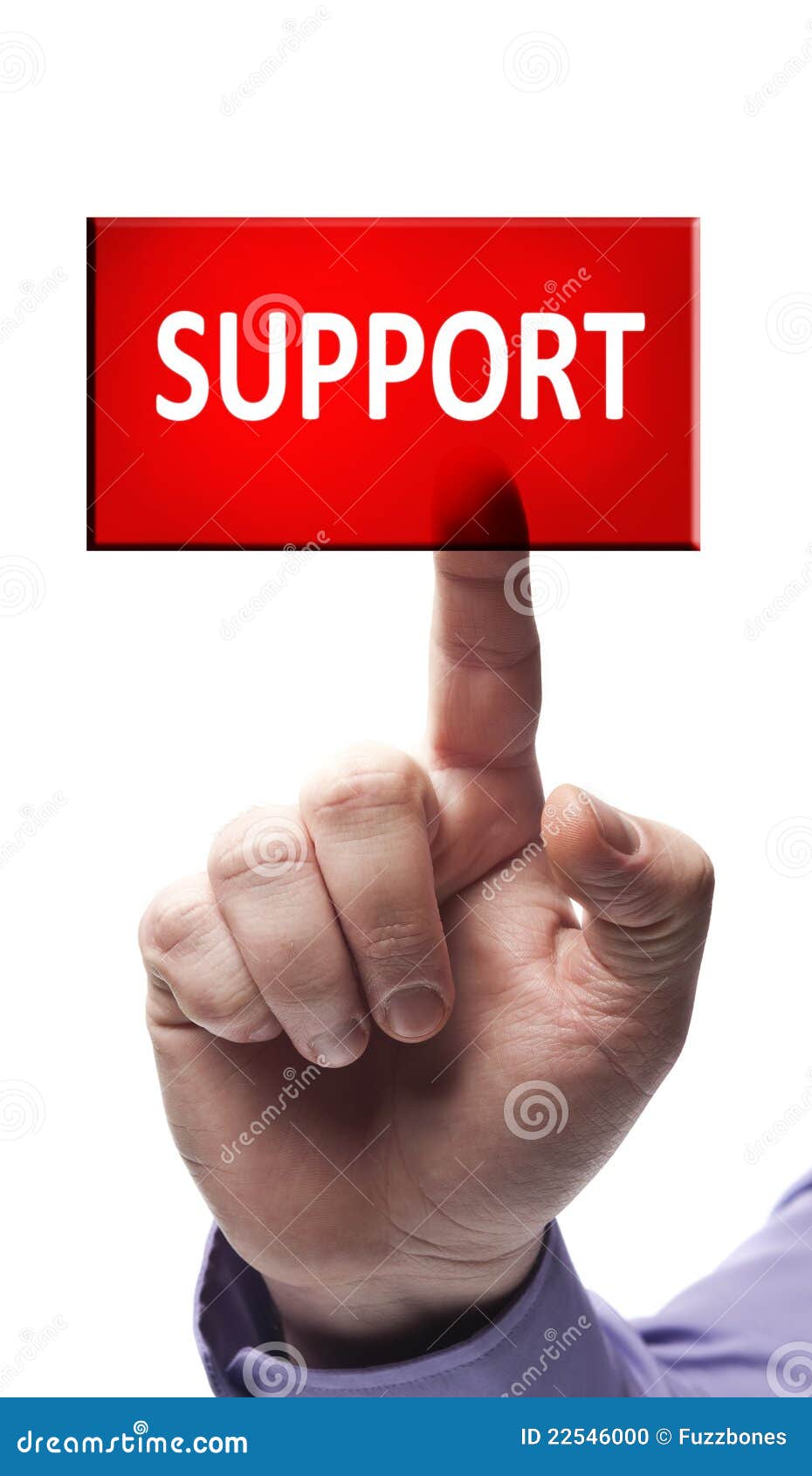 Support button stock photo. Image of isolated, hotline - 22546000
