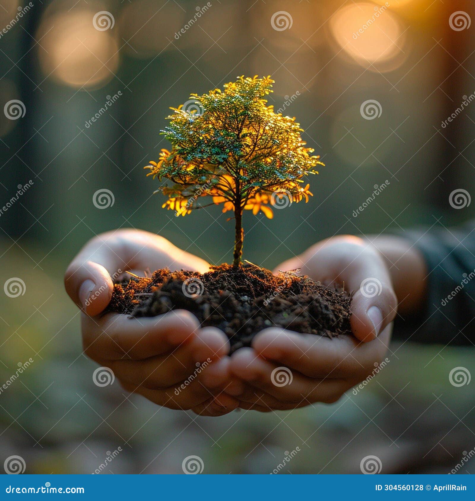 Support and Care. a Little Magic and Hope Stock Illustration ...