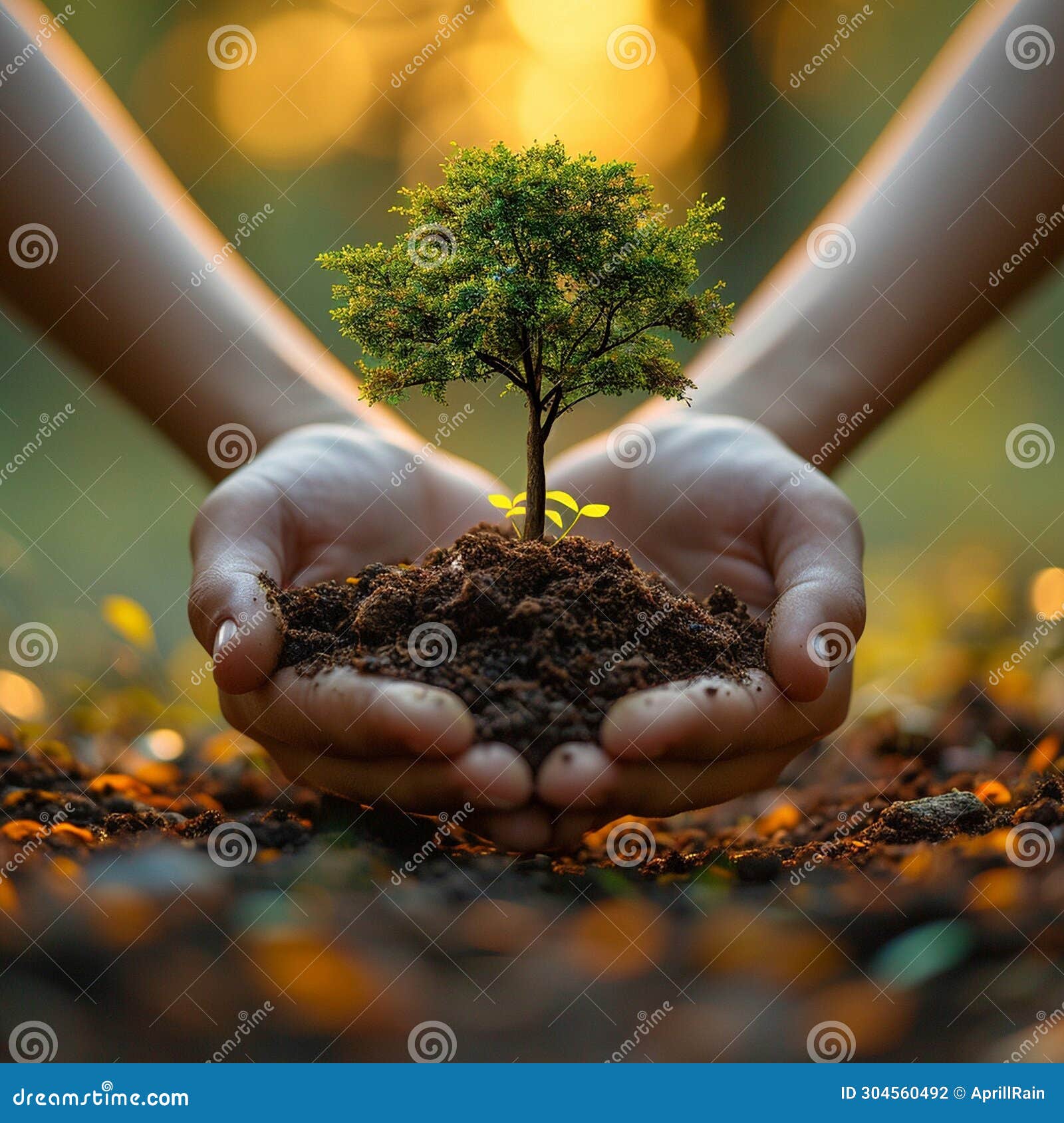 Support and Care. a Little Magic and Hope Stock Illustration ...