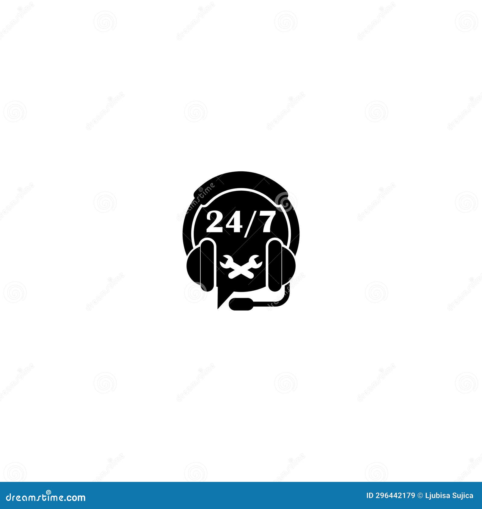 Support, CMS Content Management System Icon. Customer Service Help or ...