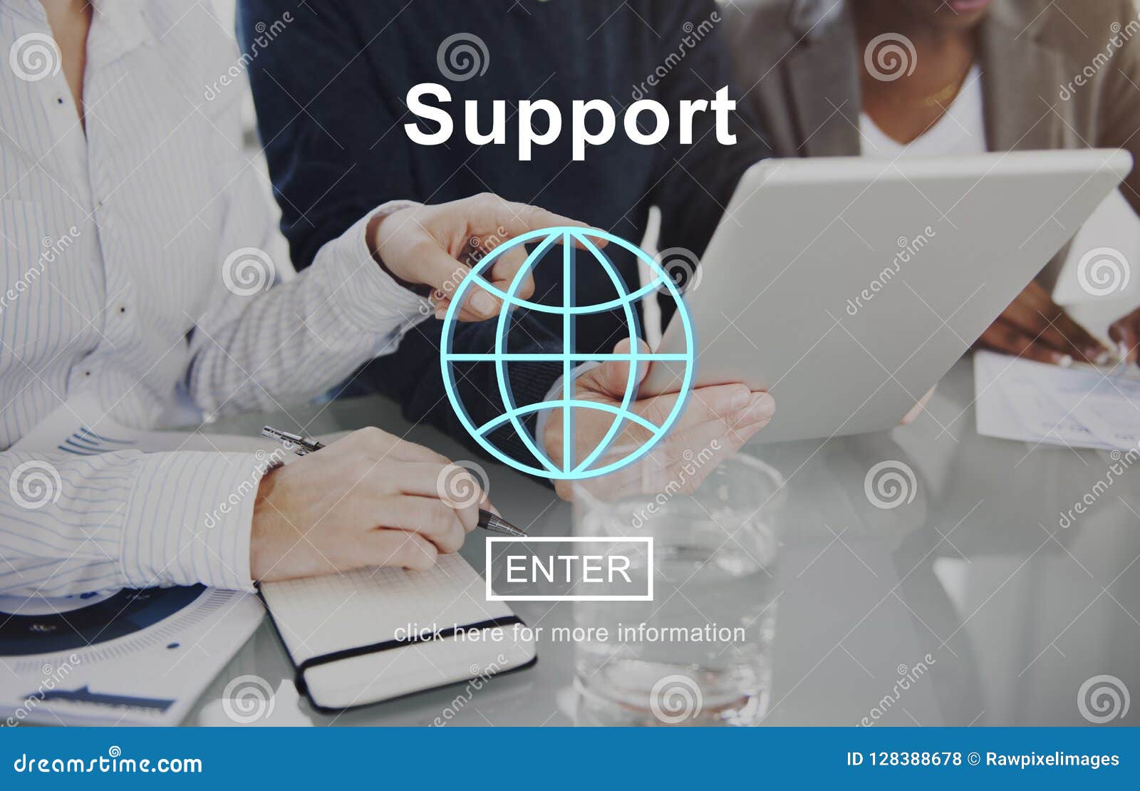Support Collaboration Assistance Help Motivation Concept Stock Photo ...