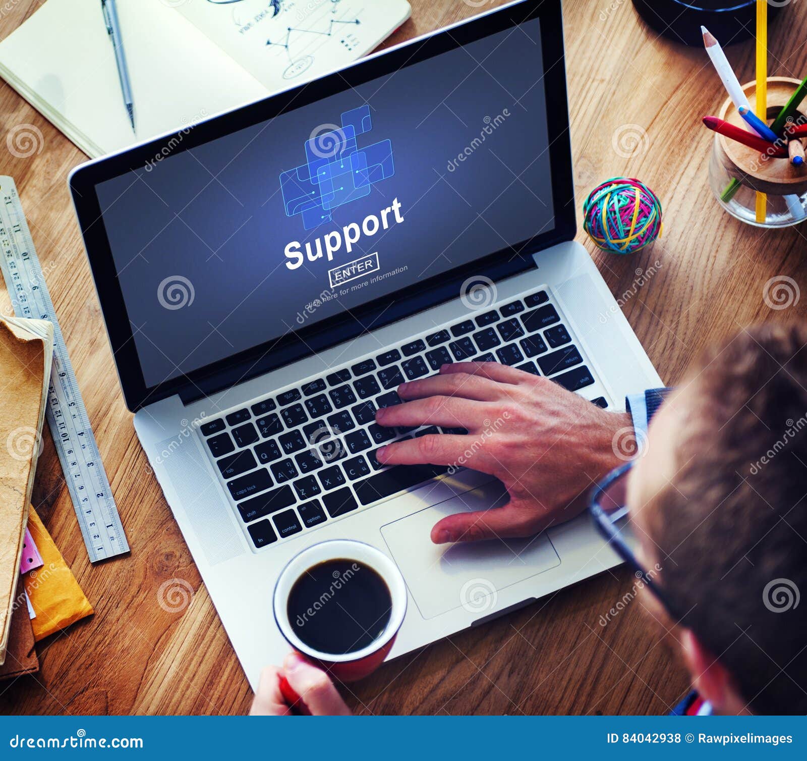 Support Community Aid Help Team Assistance Concept Stock Photo - Image ...