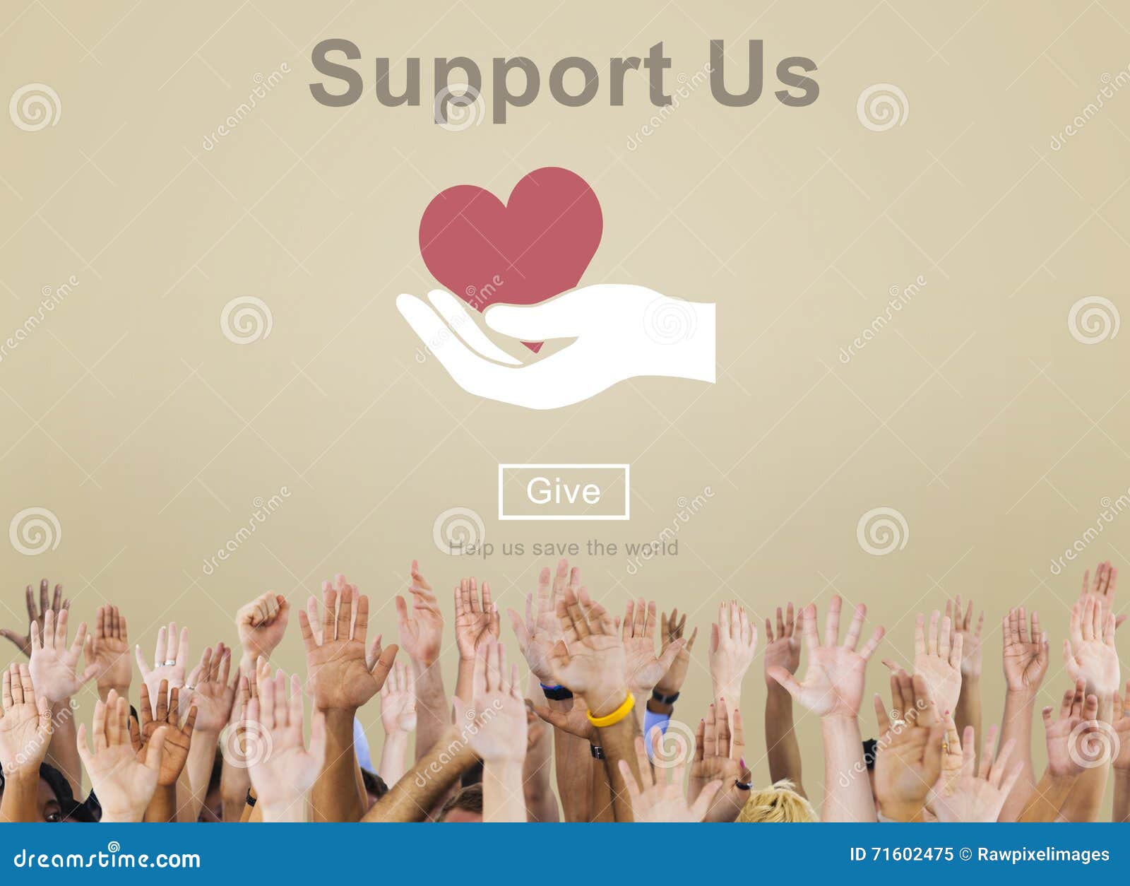 Support Community Cooperation Assistance Concept Stock Illustration ...