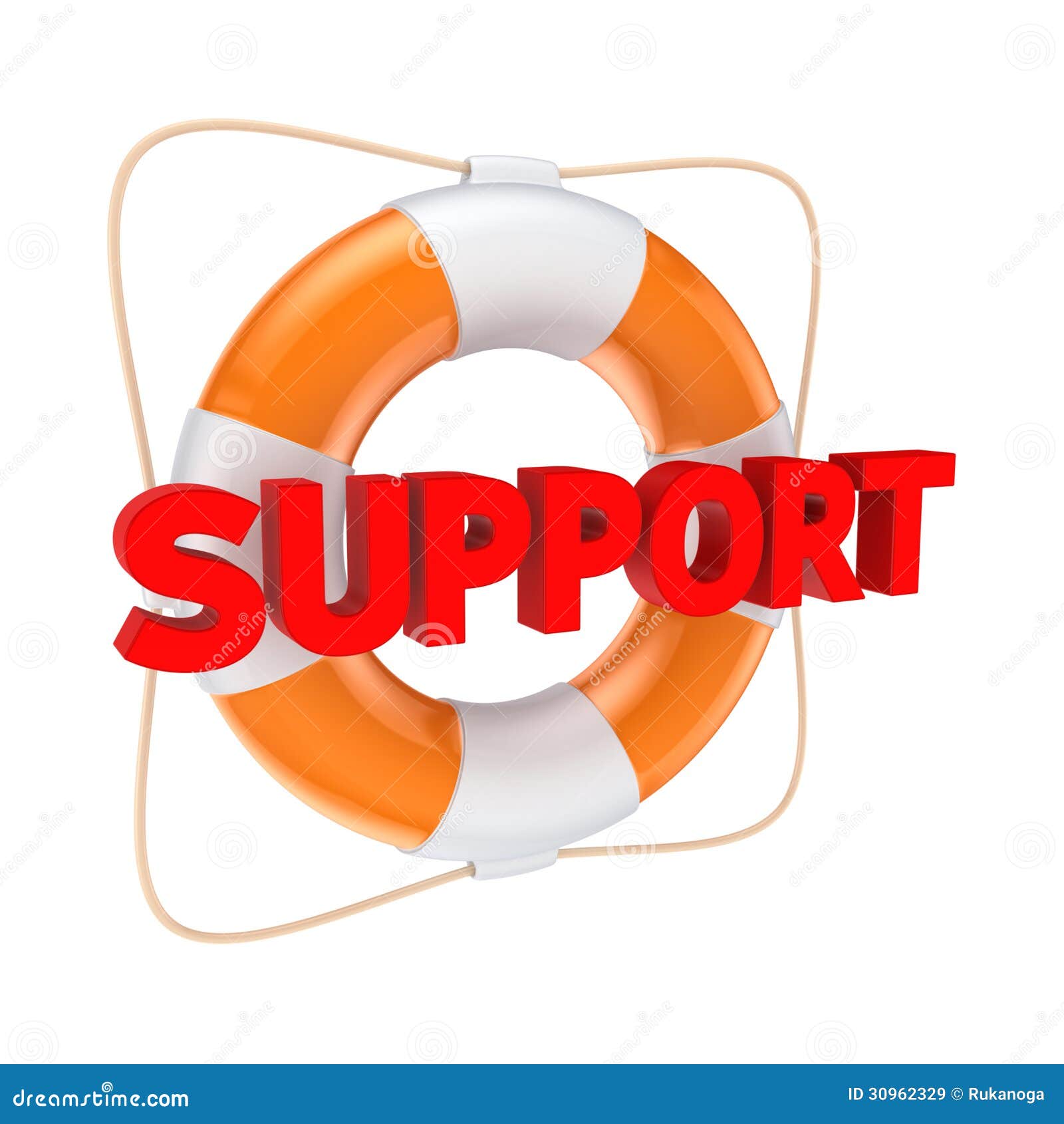 Support concept. stock illustration. Illustration of lifeguard - 30962329